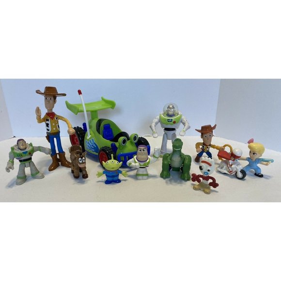 Pixar | Toys | Disney Pixar Toy Story Mix Lot Poseable Doll Figures Rex ...